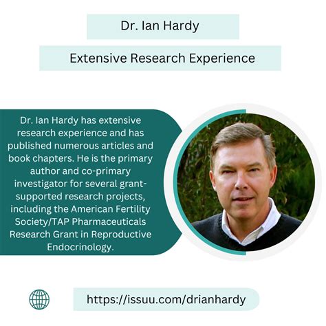 Dr Ian Hardy Medical Director Of Fertility Centers Dr Ian Hardy
