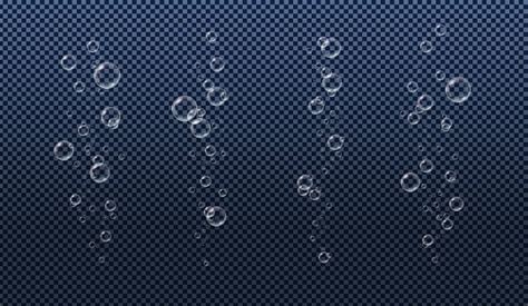 수중 거품 공기 스트림 수족관 발포성 물 산소 음료 현실적인 벡터 그림 기포에 대한 스톡 벡터 아트 및 기타 이미지 기포 0명 개념 Istock