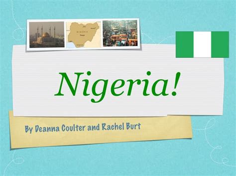 Nigeria Ppt