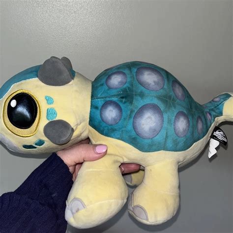Jurassic World Camp Cretaceous Plush Dinosaur Ankylosaurus Bumpy With