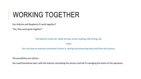 Arduino Vs Raspberry Pi PPTX Operating Systems Computer Software And Applications