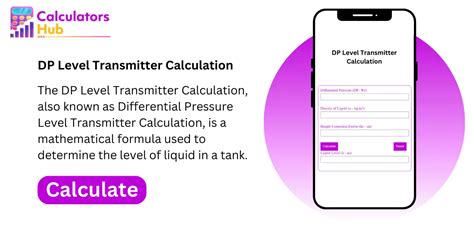DP Level Transmitter Calculation Online