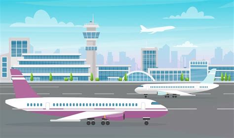 무료로 다운로드 가능한 공항 벡터 And 일러스트 Freepik