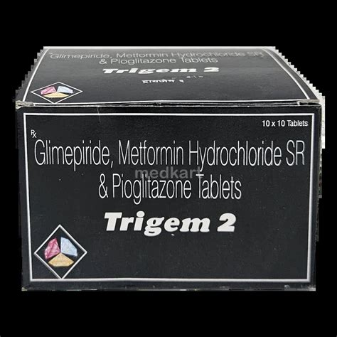 Trigem 2mg Tablet 10s View Price Combination And Alternatives Medkart