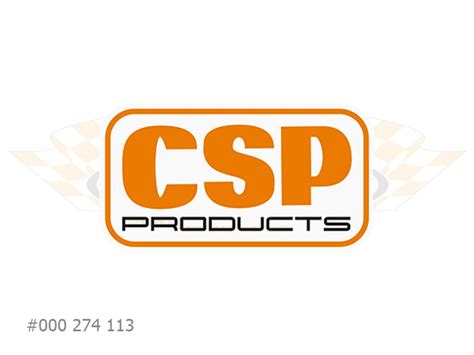 Sticker Csp Custom And Speed Parts Csp
