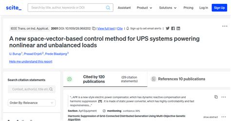 A New Space Vector Based Control Method For Ups Systems Powering