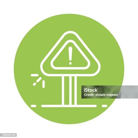 위험 표지판 윤곽선 원 디자인 아이콘입니다 흰색 배경에 겨울 여행 기호 Eps 10 파일 0명에 대한 스톡 벡터 아트 및 기타 이미지 0명 교통 기계 부분 Istock