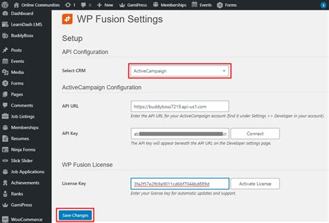 WP Fusion Knowledge Base BuddyBoss Resources