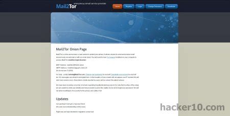 List Of The Best Tor Email Hidden Services Hacker 10 Security Hacker