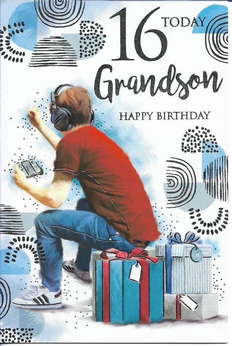 Boys 16th Birthday Greeting Card One Lump Or Two Range Holy Mackerel