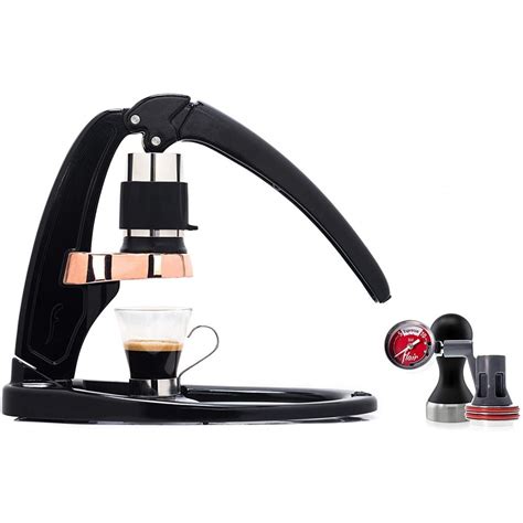 Flair Signature Espresso Maker elegantní pákový kávovar. Příprava ...