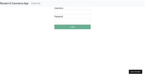 Angular Project Codesandbox