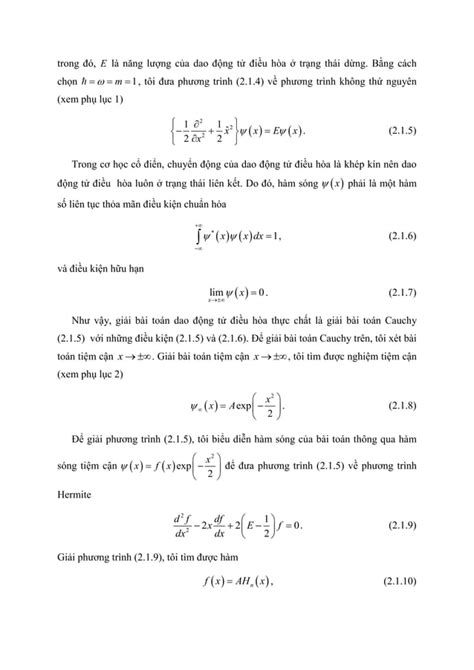 The Exact Analytical Solution Of Harmonic Oscillator Problem Pdf