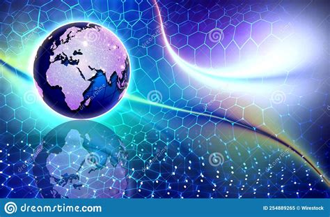 Illustration Of Abstract Technology Background Concept Stock Illustration Illustration Of