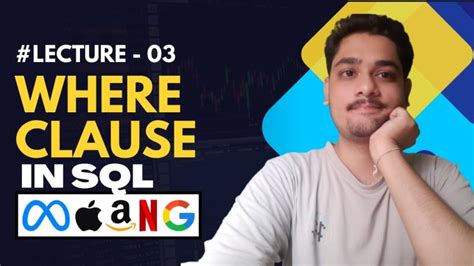 Lavish Sheth On Linkedin Where Clause In Sql Where Clause With Real