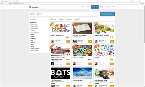 Henfire Pro Freelance Jobs Marketplace Script By Matthew10 Codester