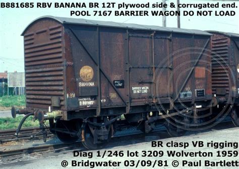 Paul Bartletts Photographs Br Banana Vans And Barriers Rbv Zdv Zrv