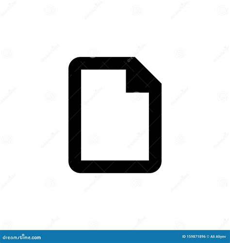 File Icon Print Export Sign Stock Illustration Illustration Of Sheet Note