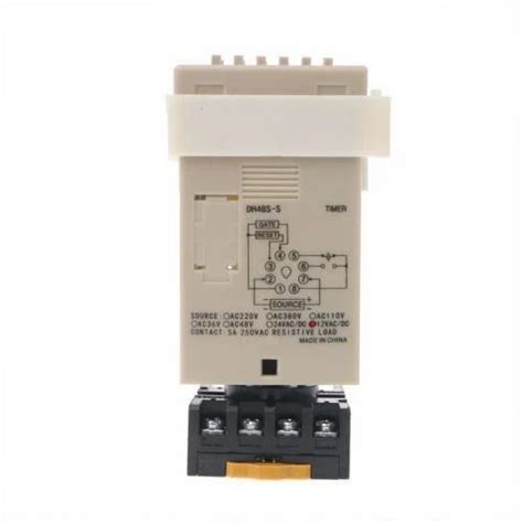 Omron Dh48s S Digital Timer Delay Relay 0 1s 99h Hours Digital Timer
