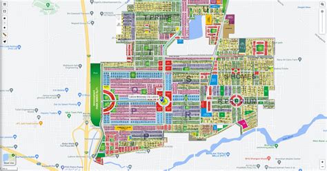 Lahore Motorway City Lmc Map High Resolution Emappk