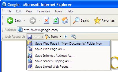How To Save Your First Web Page With Web Research