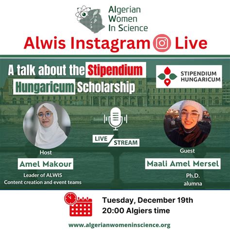 Algerian Women In Science On Linkedin Algerianwomeninscience Alwis Scholarship