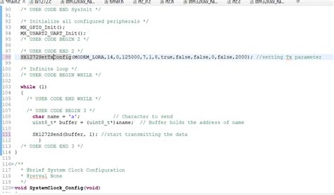 solved help with p nucleo lrwan2 for point to point commu