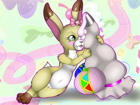 Rule 34 2016 Accessory Bag Bow Ribbon Buttercream Sundae Easter Egg Female Feral Genitals