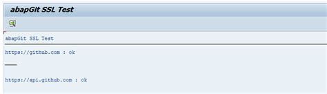 Ssl Test Abapgit Docs