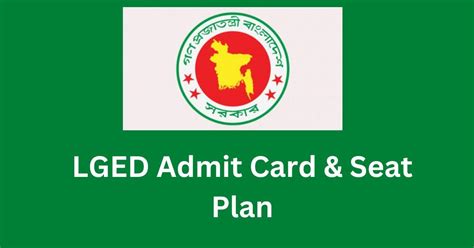 Lged Admit Card 2023office Assistant Post Pdf Download
