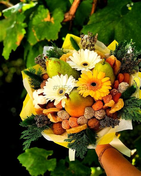 Букети с плодове и зеленчуци ⋆ НЕбукети бутикови букети от плодове зеленчуци