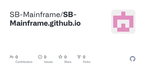 github sb mainframe sb