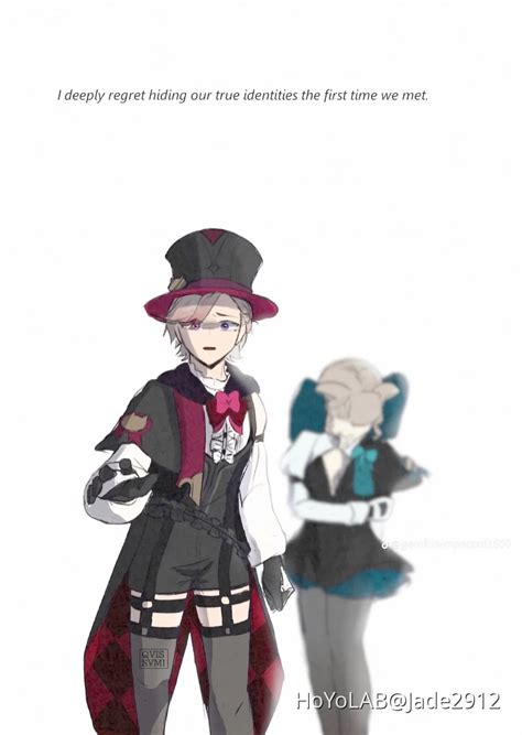 C Mic Lyney X Aether Genshin Impact Hoyolab