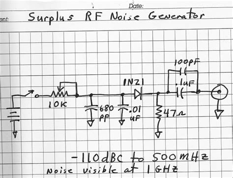 Diode Noise Generator Circuit At Martha Holt Blog