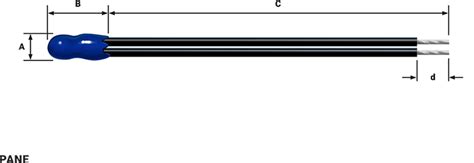 Ntc Thermistor Probes With Epoxy Ametherm