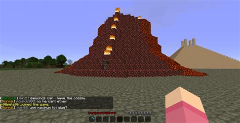 Volcano Minecraft Map