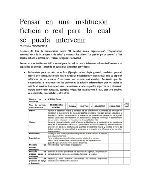 Evaluación Modulo No 2 Pdf