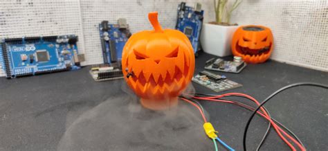Smoking Halloween Pumpkin Using Arduino And Ic 555 8 Steps With