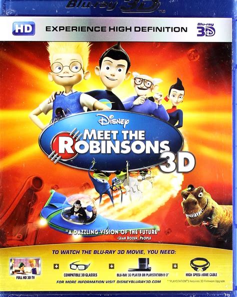 Meet The Robinsons 3d Uk Dvd And Blu Ray