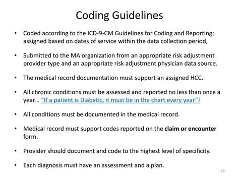 ppt risk adjustment hierarchical condition coding hcc coding