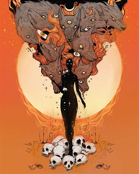 An Illustration I Made With Procreate IPad R ImaginaryWitches