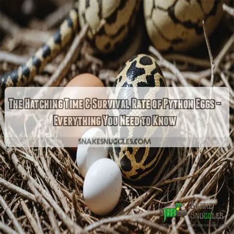 The Hatching Time And Survival Rate Of Python Eggs Everything You Need To Know