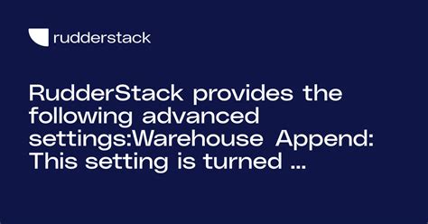 rudderstack docs