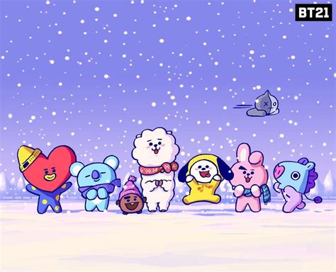Bt21 Characters Wallpapers Top Free Bt21 Characters Backgrounds