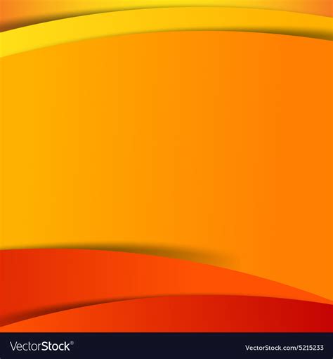 Abstract Red Orange Yellow Background Overlap Vector Image
