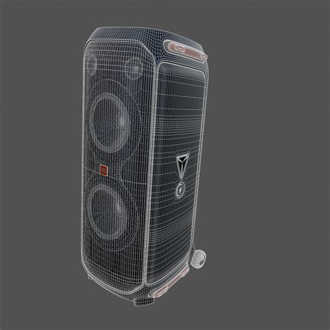 Jbl Partybox D Turbosquid