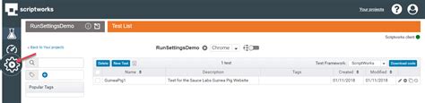 running scriptworks tests on sauce labs