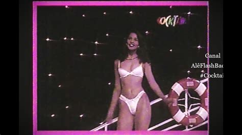 Programa Cocktail 🍸 Sbt 1992 Adriana Andreosi E Alexa Dançastrip