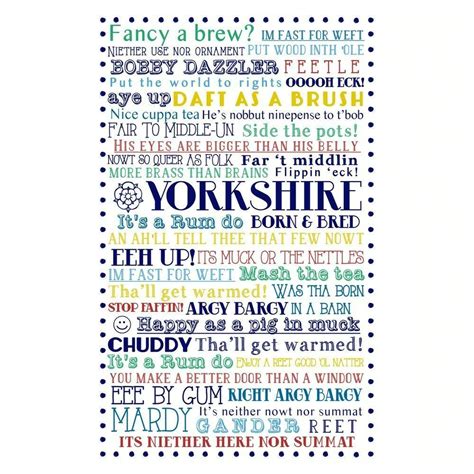 Yorkshire Dialect Features