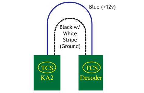 tcs 1456 ka2 dcc decoder keep alive device hardwire